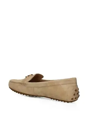 Ralph Lauren Logo Plaque Leather Loafers