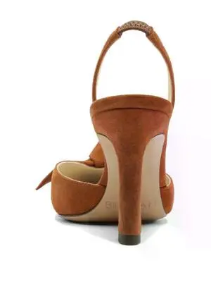 ALEXANDRE BIRMAN Clarita Slingback Pumps - Brown