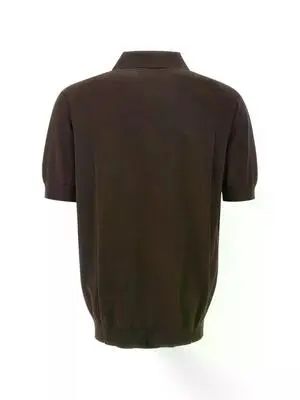 FILIPPO DE LAURENTIIS Ribbed-trim T-shirt