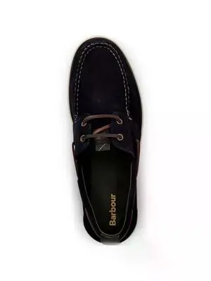 Barbour Suede Boat Shoes