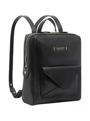 THE BRIDGE Frida Leather Backpack - Black