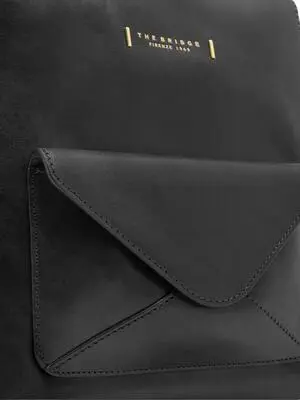 THE BRIDGE Frida Leather Backpack - Black