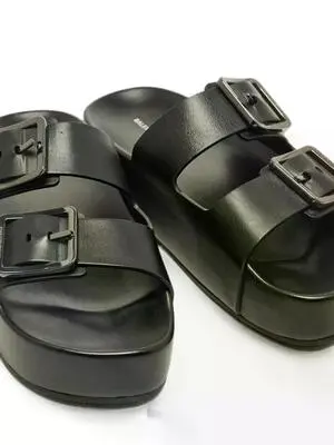 Balenciaga Mallorca Leather Sandals