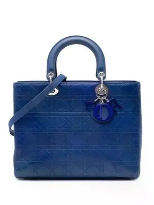 Dior Lady Satchel - Blue