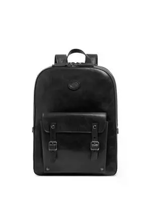 THE BRIDGE Leather Backpack - Black