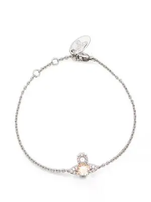 VIVIENNE WESTWOOD Orb Plaque Bracelet - Silver