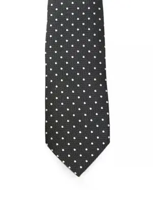 TOM FORD Polka-dot Neck Tie - Grey