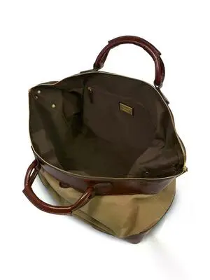 THE BRIDGE Leather-trim Canvas Holdall