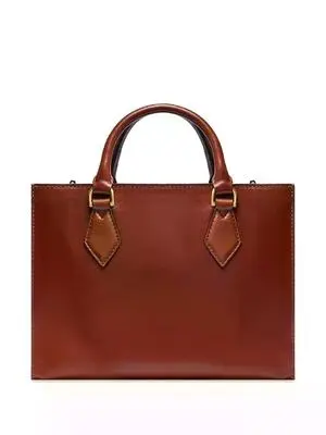 THE BRIDGE Ida Leather Tote Bag