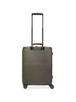 THE BRIDGE Leather-trimmed Cabin Trolley