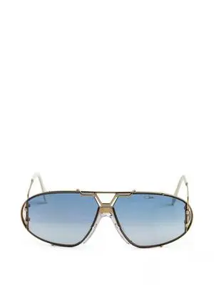 Cazal 907 Pilot-frame Sunglasses - Gold