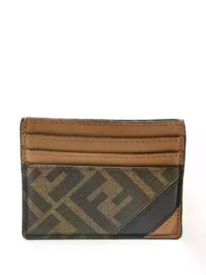 Fendi 2023 Zucca Card Holder - Brown
