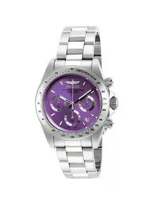 INVICTA Speedway Chronograph Watch - Purple