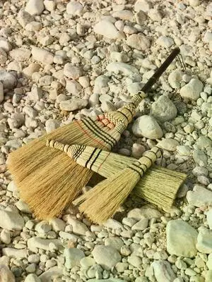 HAY Woven Straw Broom
