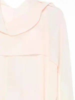 Patrizia Pepe Draped Logo-charm Scarf