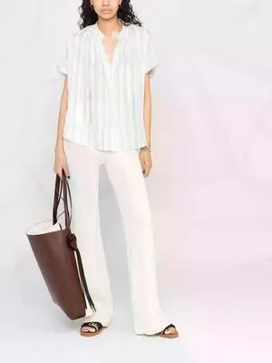 Vince Striped Short-sleeve Shirt