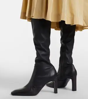 TOTEME Leather Over-the-knee Boots