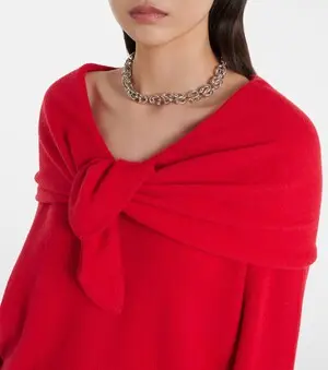 Tove Malia Cashmere Sweater - Red