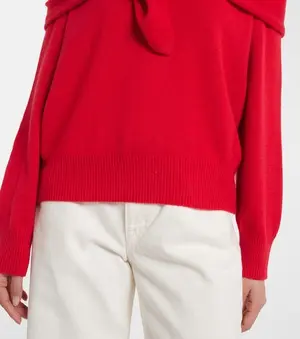 Tove Malia Cashmere Sweater - Red