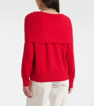 Tove Malia Cashmere Sweater - Red