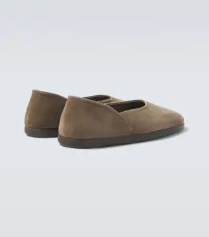STOFFA Stòffa Suede Slip-on Shoes