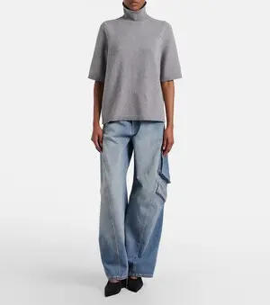 Alaïa Cashmere And Wool-blend Sweater