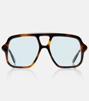Loewe Slim Navigator Sunglasses - Brown