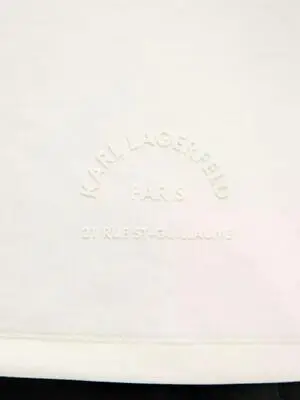 Karl Lagerfeld Embossed-logo T-shirt
