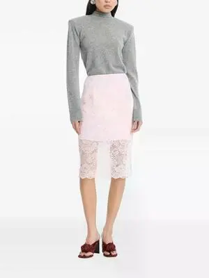 ROTATE BY BIRGER CHRISTENSEN Padded Shoulder Sweater