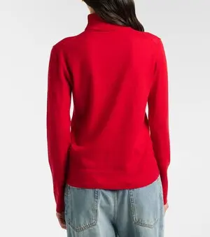 RÓHE Wool And Cashmere Turtleneck Sweater - Red