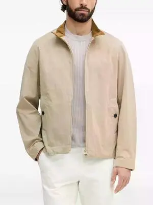 Barbour Tyneside Corduroy-collar Funnel-neck Jacket