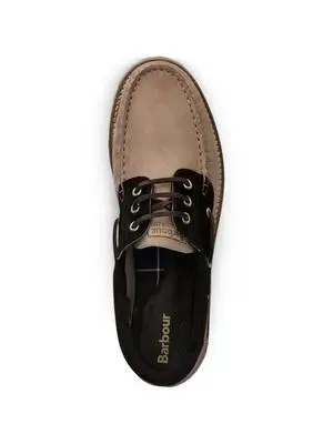 Barbour Re-engineered Deck Leather Boat Shoes