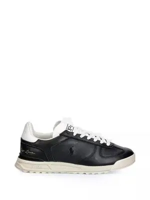 Polo Ralph Lauren Varick Logo-debossed Leather Sneakers