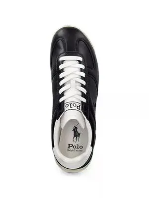 Polo Ralph Lauren Varick Logo-debossed Leather Sneakers
