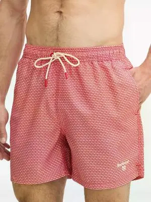 Barbour Geometric Print Swim Shorts
