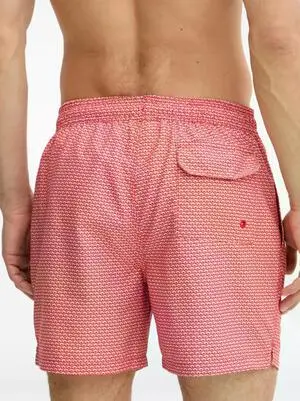 Barbour Geometric Print Swim Shorts