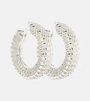 Magda Butrym Crystal-embellished Earrings - Silver