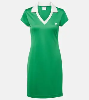 COURREGES Courrèges Jersey Polo Dress
