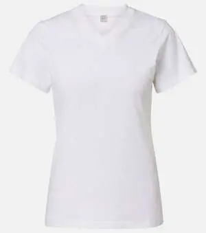 TOTEME Cotton Jersey T-shirt - White