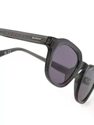 Barbour Geometric Frame Tinted Sunglasses