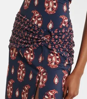 Johanna Ortiz Printed Maxi Skirt