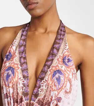 ALEXANDRA MIRO Willow Printed One-piece Swimsuit