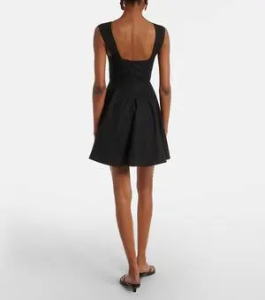 DÔEN Riviette Cotton Poplin Minidress