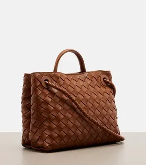 Bottega Veneta Andiamo Small Top-handle Bag - Brown