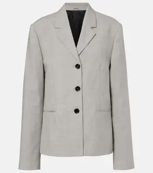 TOTEME Wool Blazer In Melange