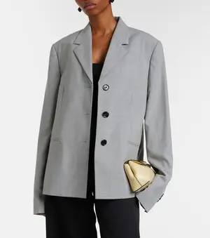 TOTEME Wool Blazer In Melange