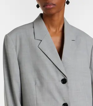 TOTEME Wool Blazer In Melange