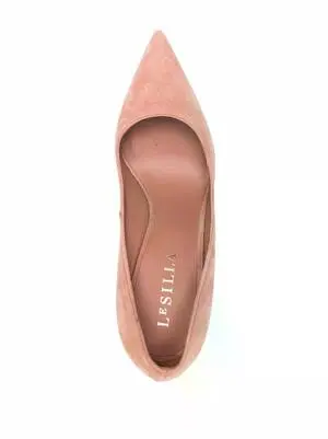 LE SILLA 100mm Suede Pumps - Pink