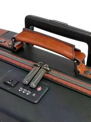 THE BRIDGE Leather-trim Cabin Suitcase