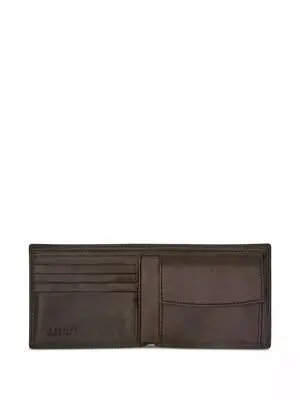 THE BRIDGE Logo-debossed Leather Wallet